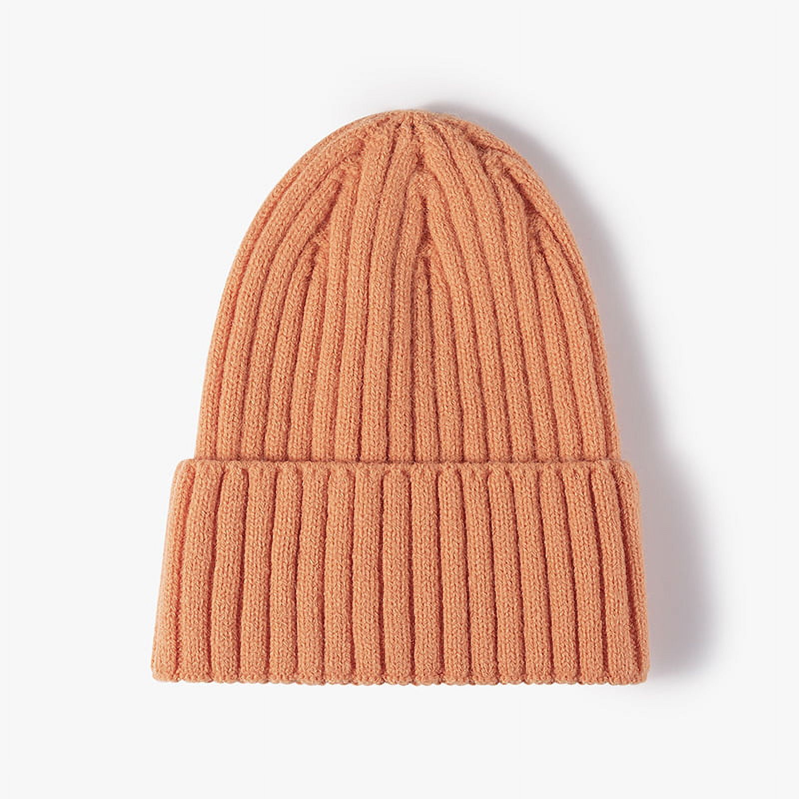 Winter Outdoor Eaves Joker Pointed Knit Hat Women Go Shopping In Autumn ...