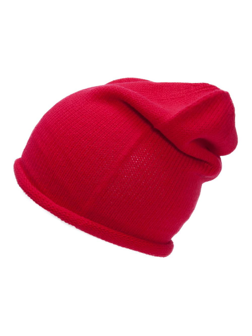 Winter Oversized Slouchy Beanie - Red - Walmart.com