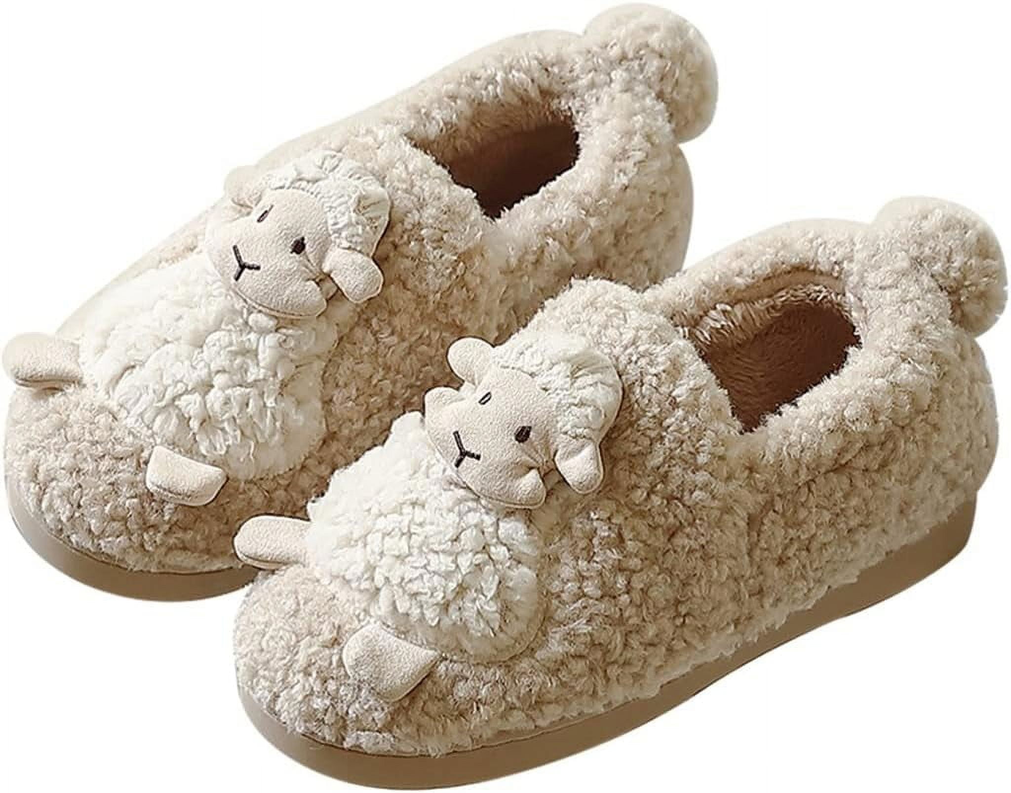 Winter Package Heel Home Indoor Moon Shoes Home Warm Cute Couple Cotton ...