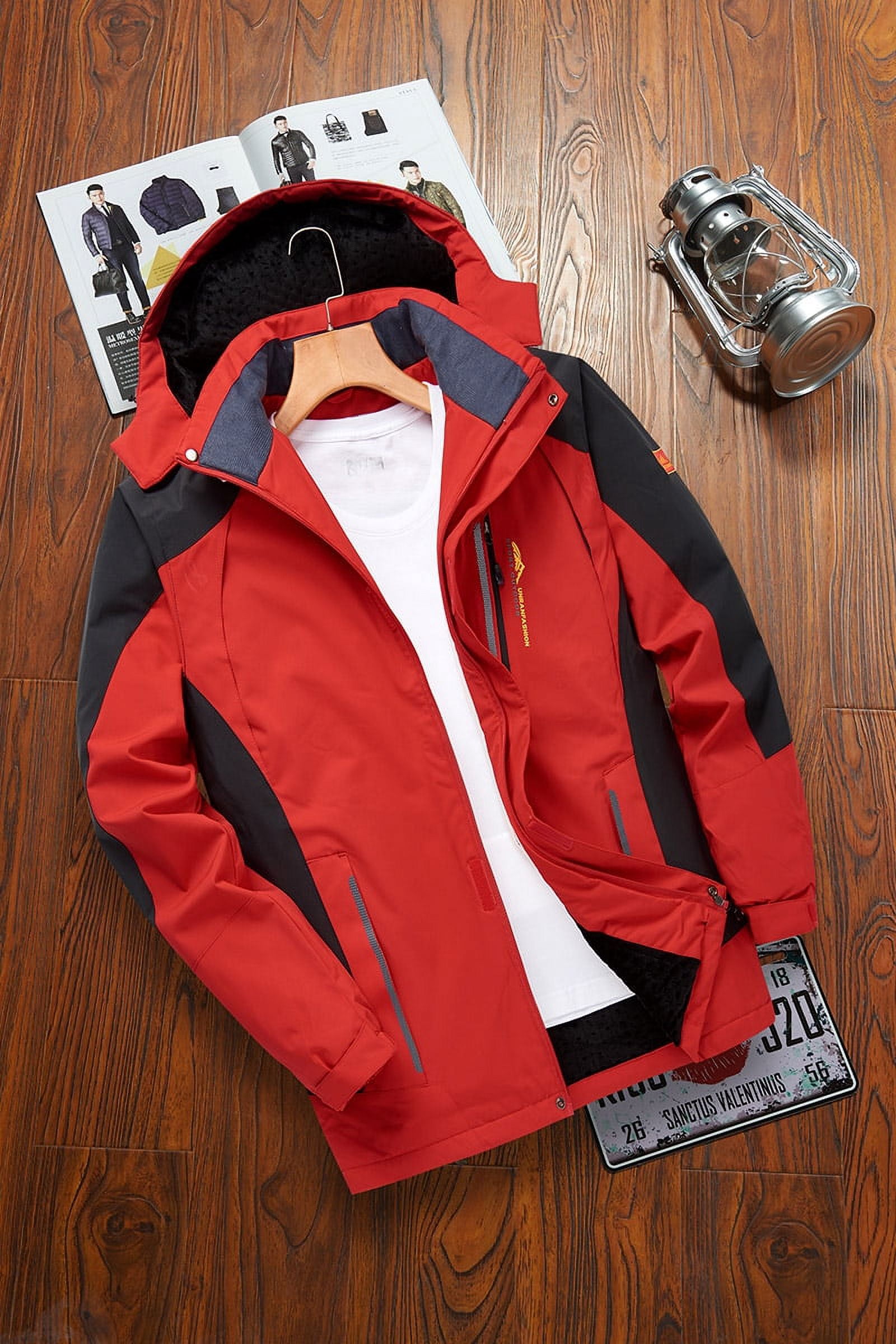 Winter Parka Men Windbreak Plus Thick Warm Windproof Fur Coats Male ...