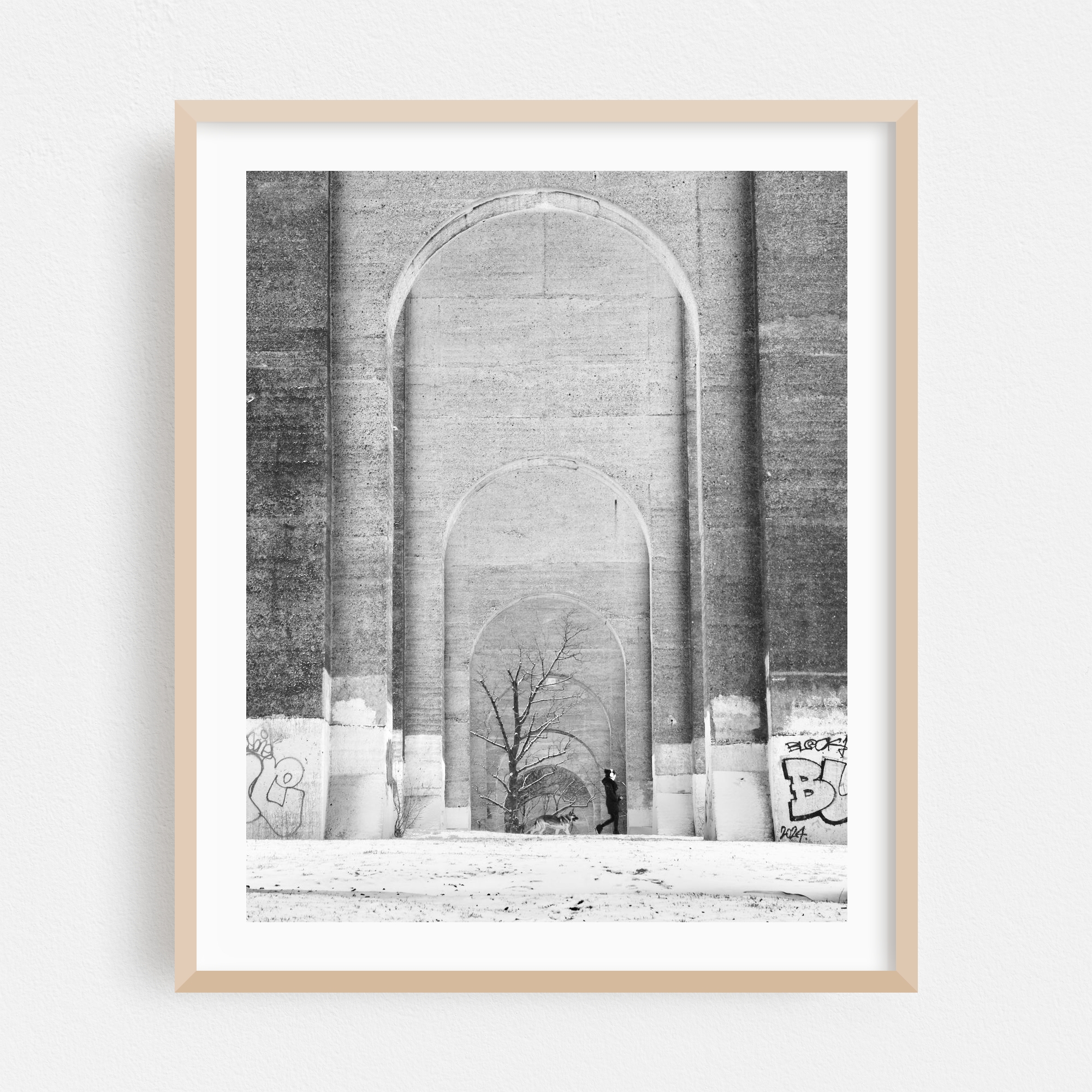 Winter Passage - Queens New York Photography Black and White ...