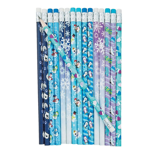 Winter Pencil Assortment - Stationery - 144 Pieces - Walmart.com