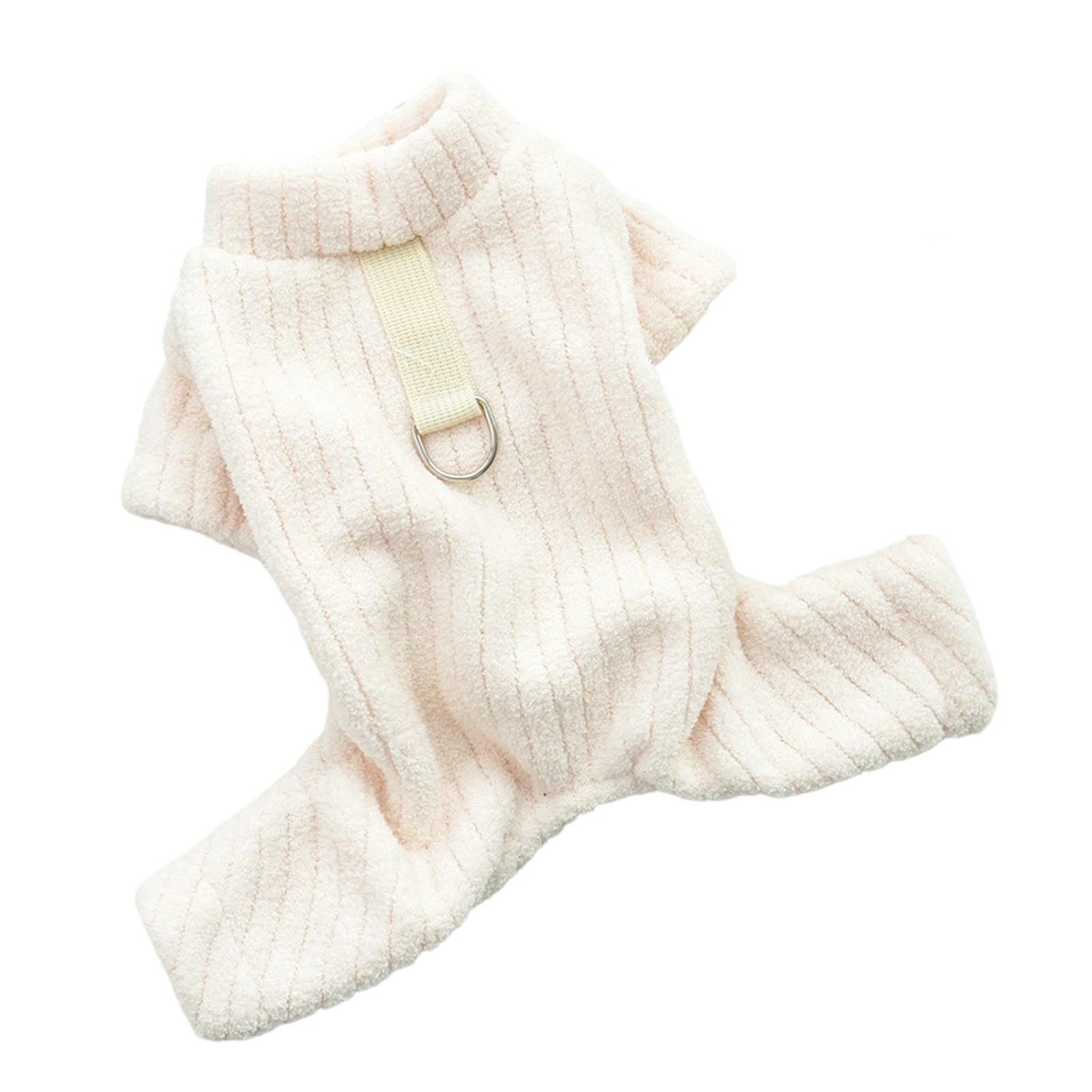 Winter Pet Plush Dog Jumpsuit Warm Soft Overalls, Four - Legged Flannel ...