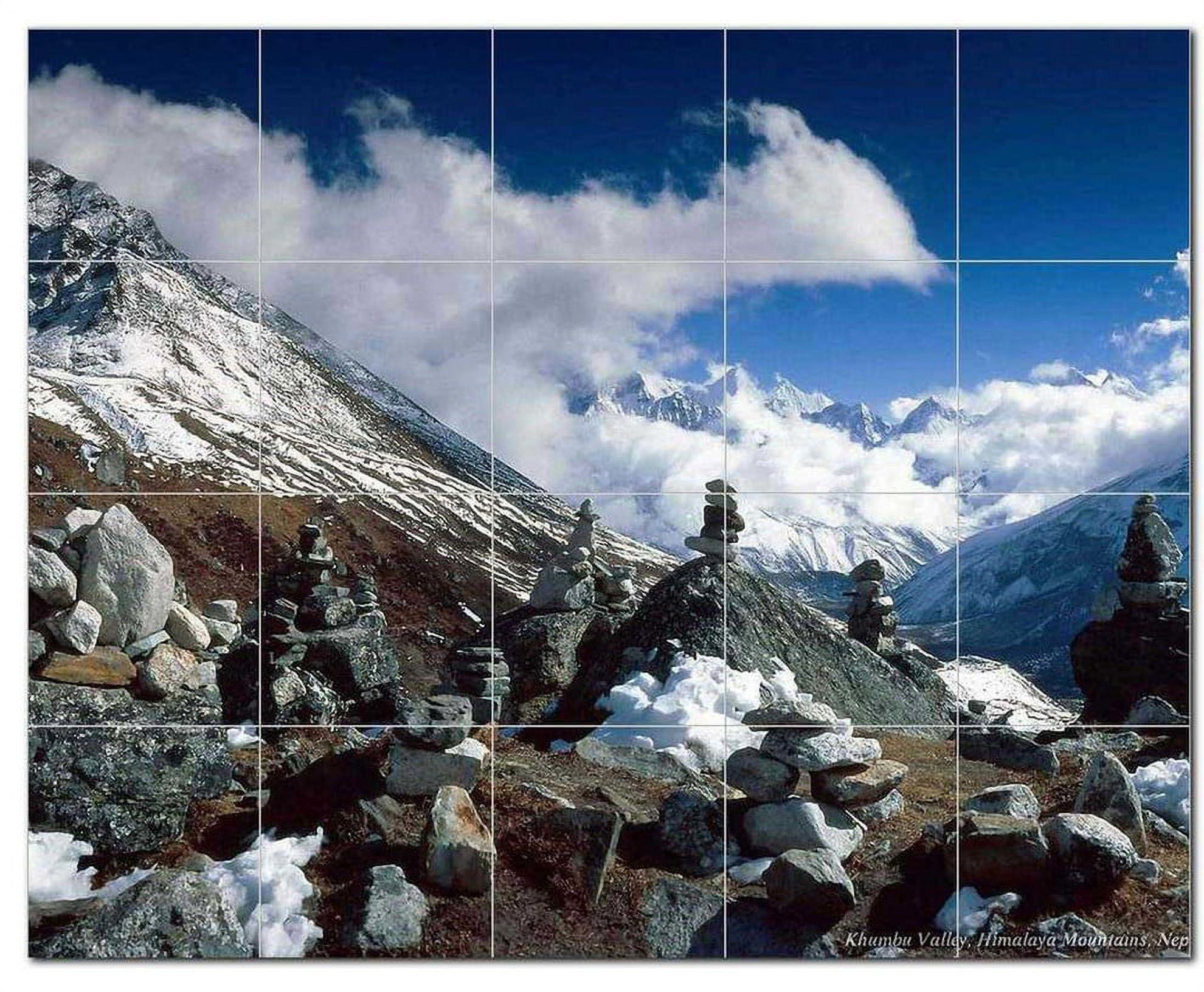 Winter Photo Ceramic Tile Mural Kitchen Backsplash Bathroom Shower ...