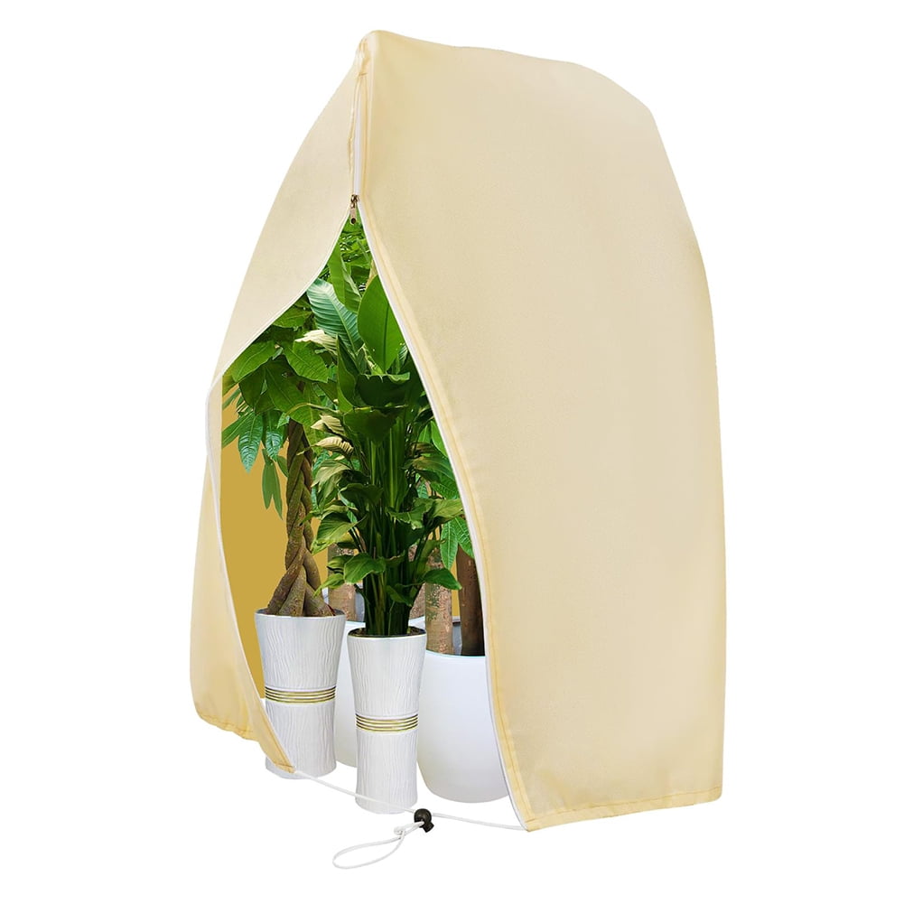 Winter Plant Cover Freeze Protection Cover Reusable Plant Protector Bag ...