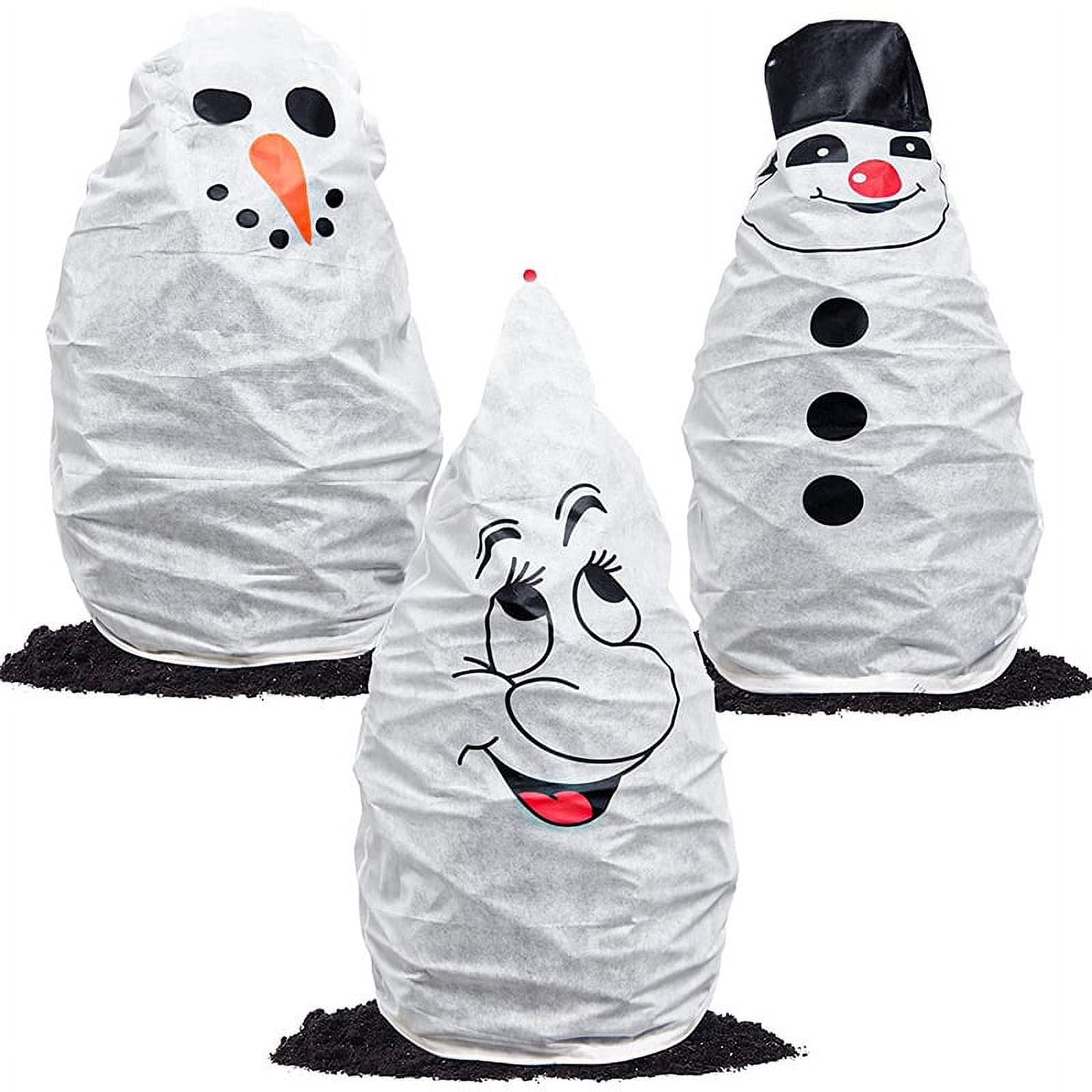 Winter Plant Covers Freeze Protection 3 Pieces Outdoor Plant Frost ...