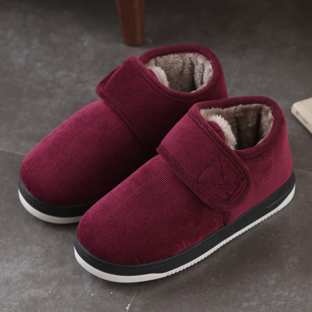 Winter Platform Shoes Women Outdoor Home Slippers Female Winter Slides ...