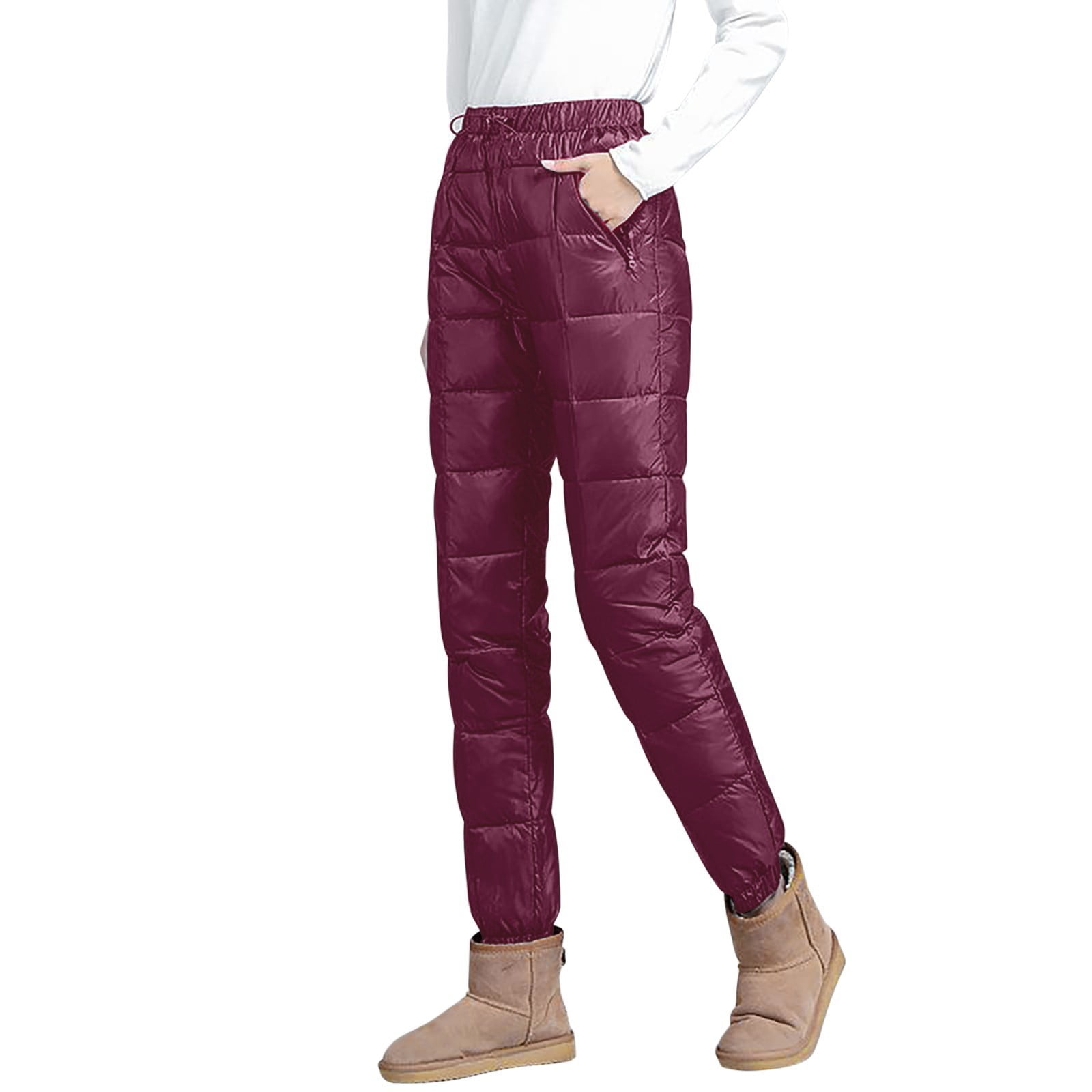 Winter Plus Size Thermal Pants For Men And Women To Wear High Waist ...