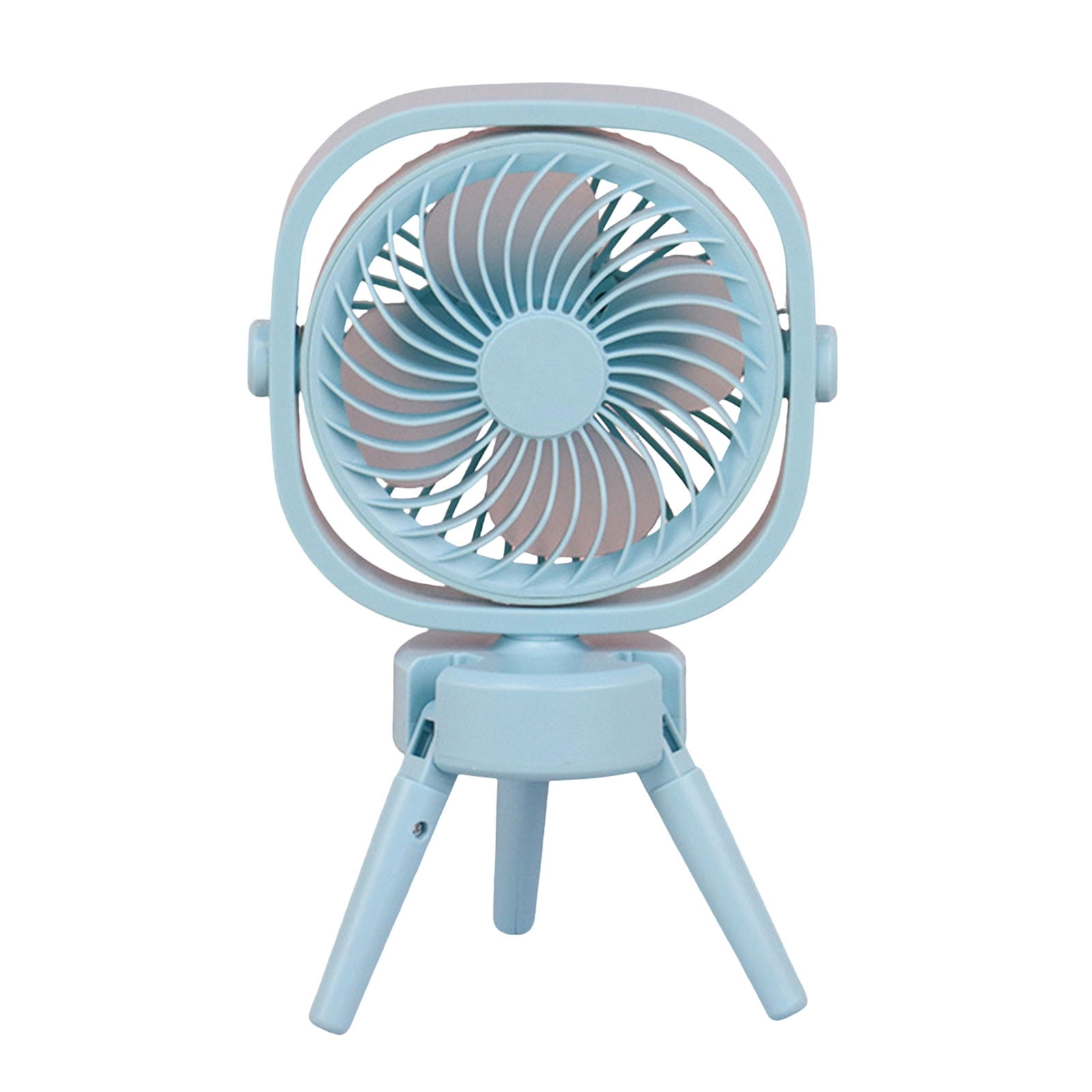 Winter Poetry Upgrade Foldable Tripod USB Desk Fan, 2 Speed Quiet ...
