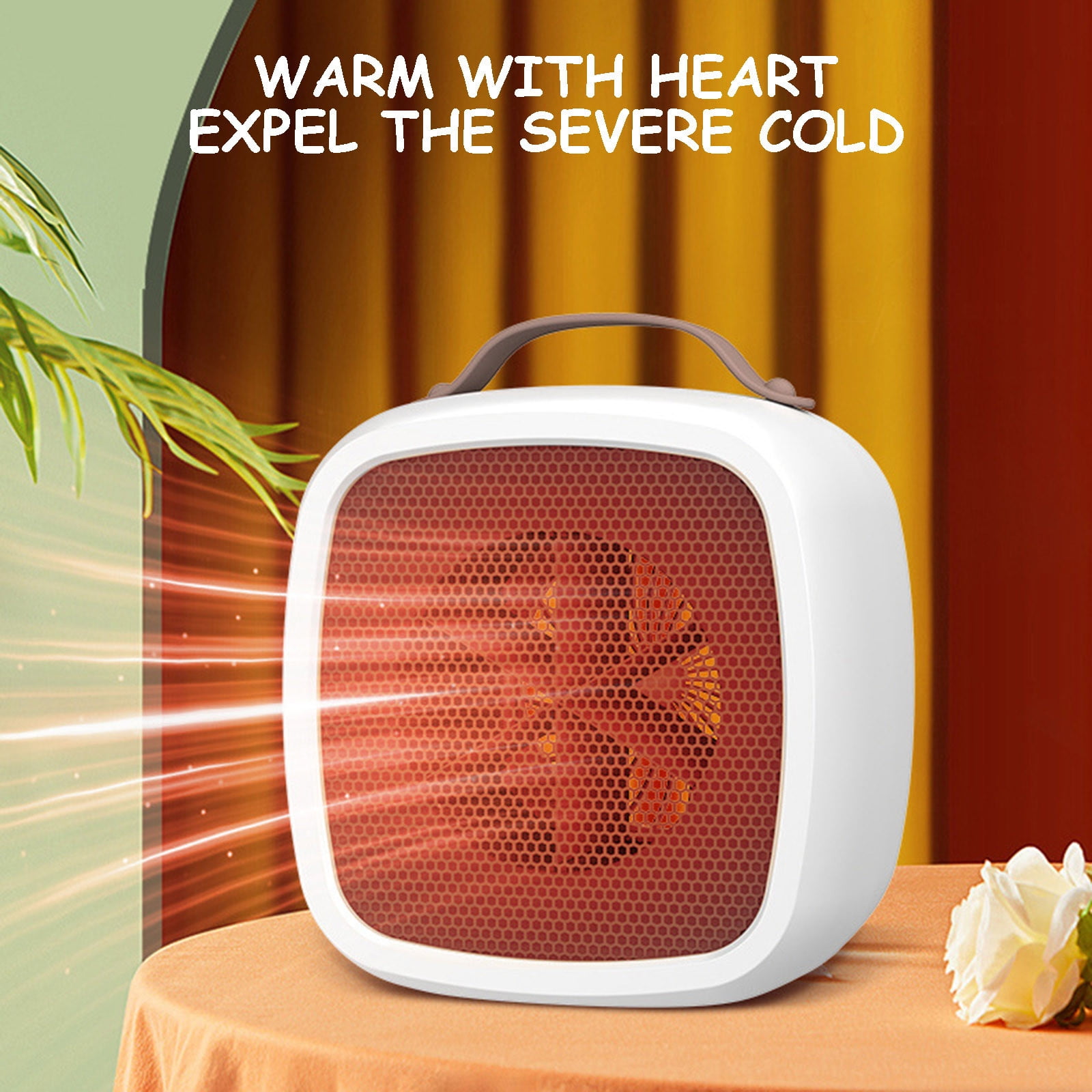 Winter Portable Heater Convenient Mini Heater Desktop Home Student ...