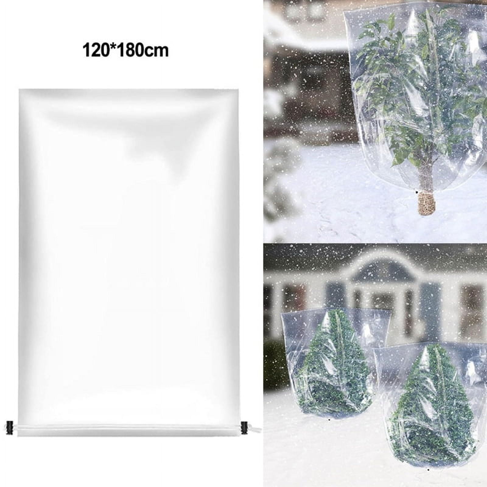 Winter Protection Plant Covers Transparent Frost Bag Greenhouse PE ...