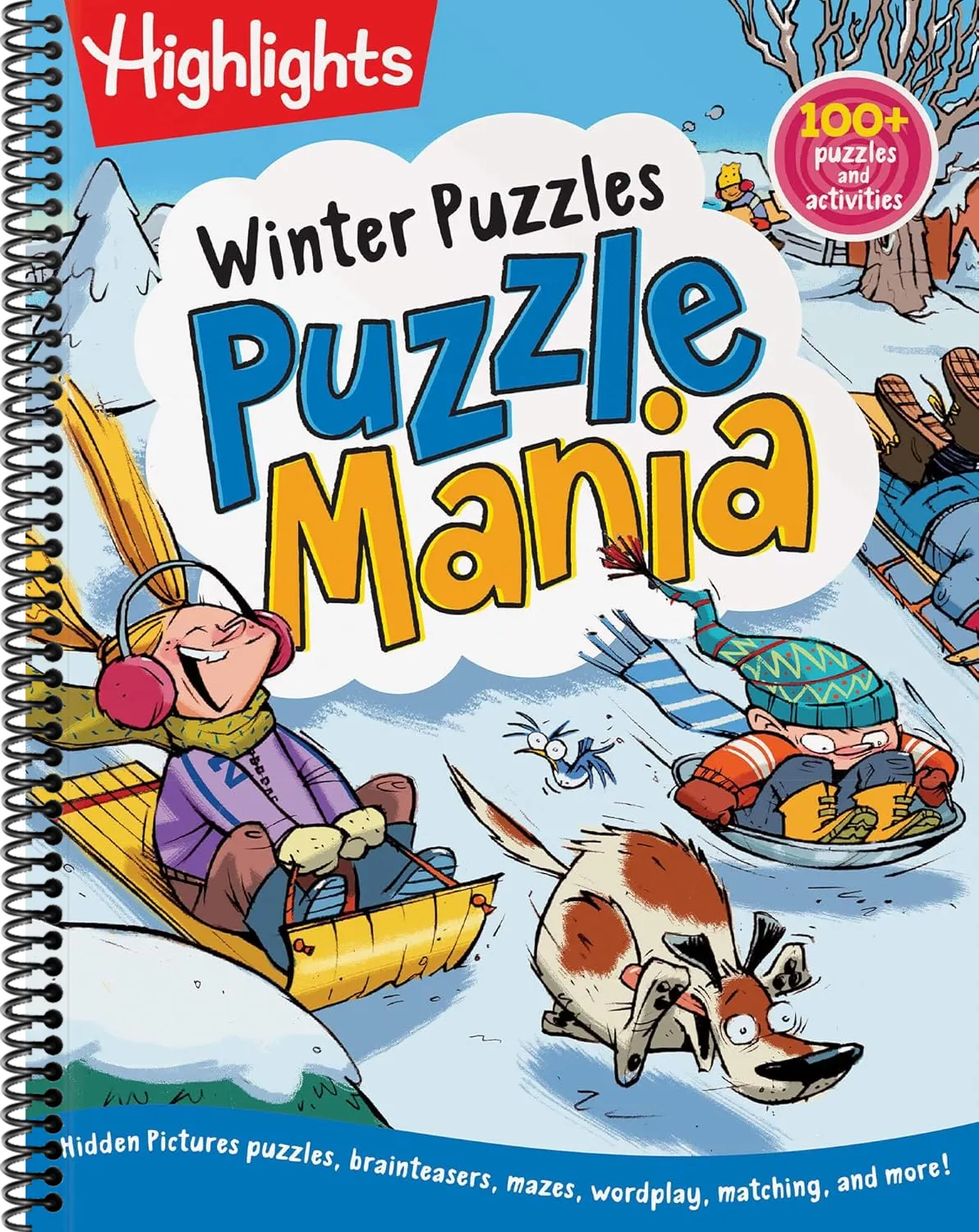 Winter Puzzles: Over 100 Snowy Puzzles, Brainteasers, Mazes, Matching ...