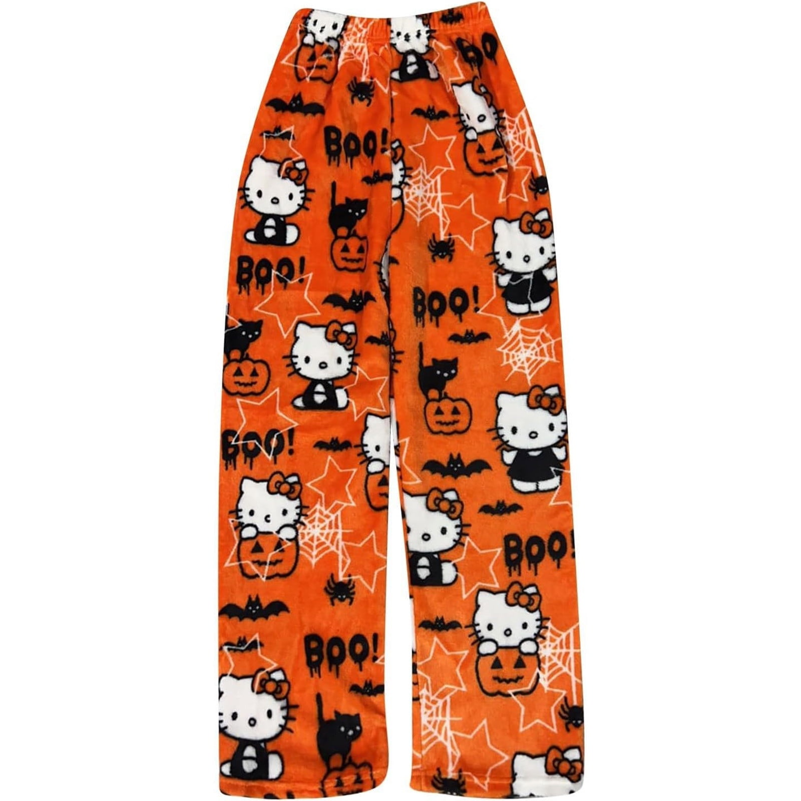 Winter Pyjamas Flannel Trousers Anime Cartoon Casual Trousers Autumn ...