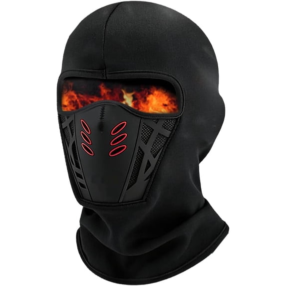 Winter Rider Warm Anti-Haze Balaclava Full Face Mask, Windproof Thermal ...