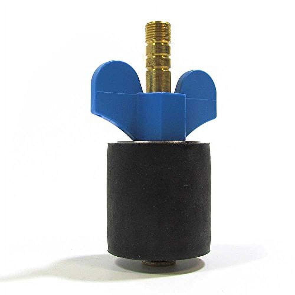 Winter Rubber Plug with Valve for -/2 Inch Pipe, with Blow Thru Stem ...