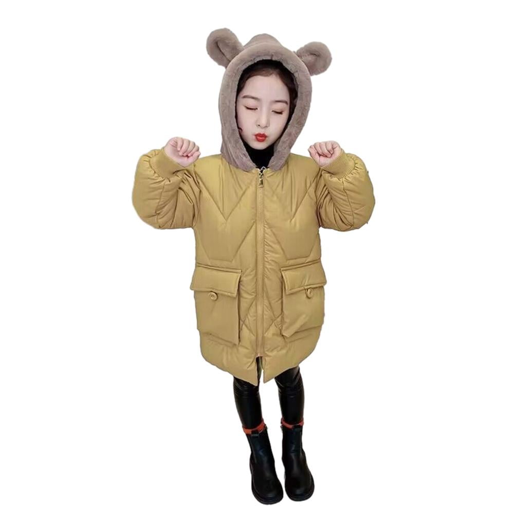Winter Saving Clearance! VERUGU Girls's Winter Coat Waterproof Fleece ...