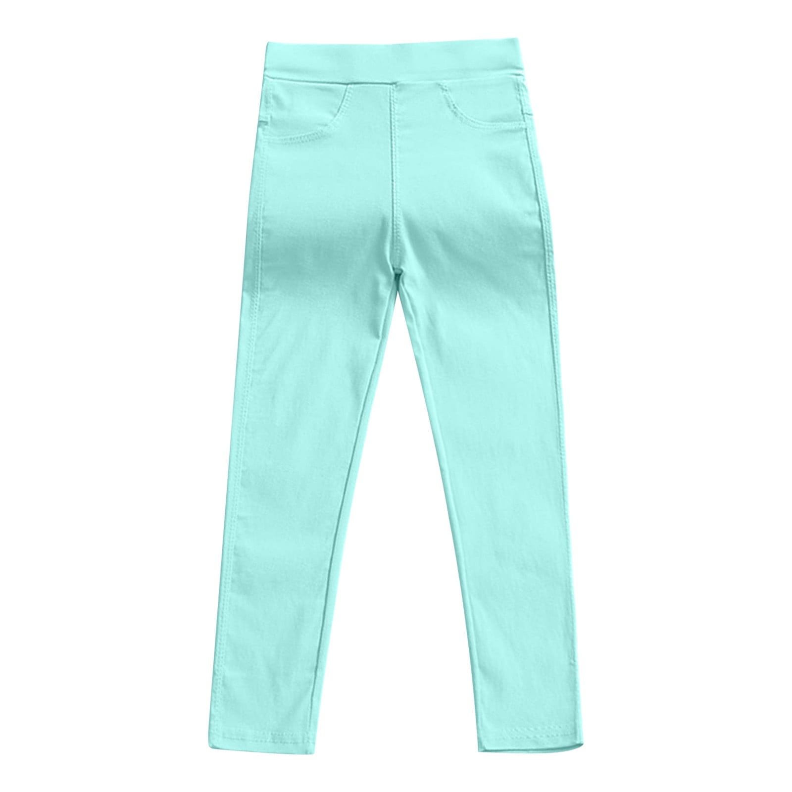 Winter Saving! Yievot Girls Long Pant Pull on Skinny Fitted Stretch ...