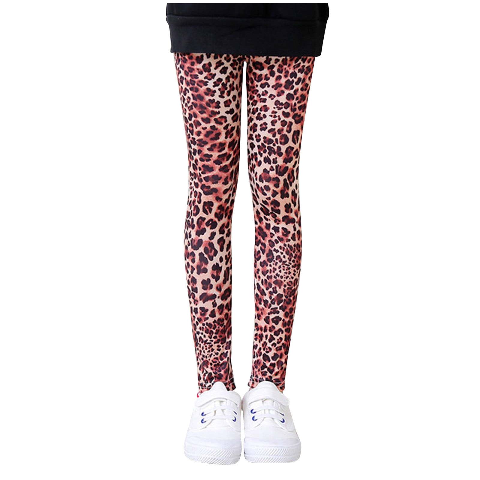 Edvintorg Girls Winter Leggings Printed Milk Silk Pattern Leggings ...