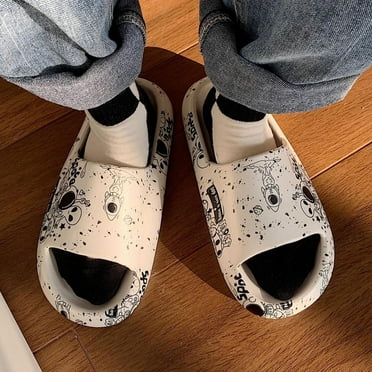 Deago Clouds Pillow Slippers for Women and Men Non Slip Quick Drying ...