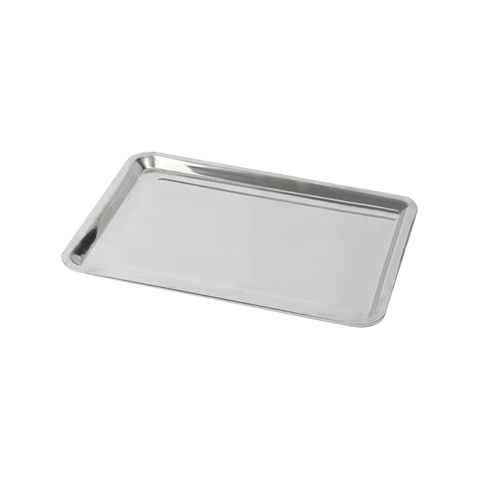 Summer Savings WJSXC Stainless Steel Tray Sturdy Baking Pans Metal Tray ...