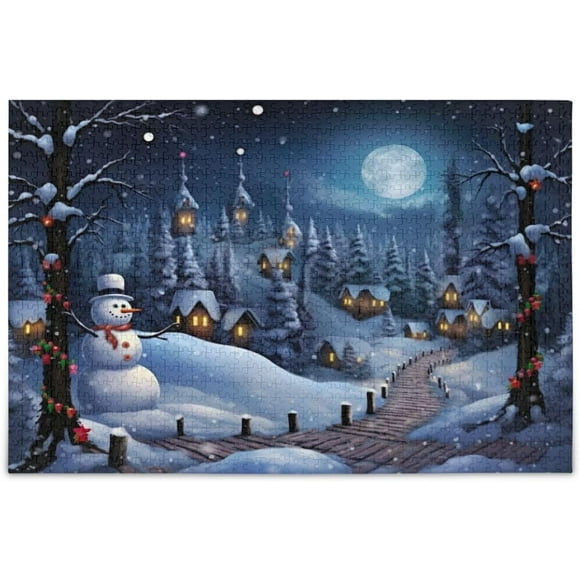 Winter Scene Jigsaw Puzzles
