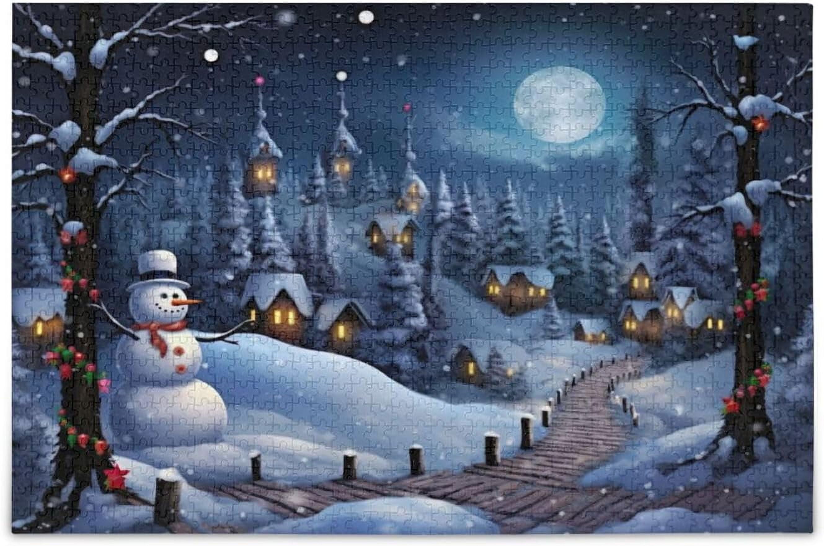 Winter Scene Jigsaw Puzzles 500 PiecesPuzzles for Adults Family Game ...