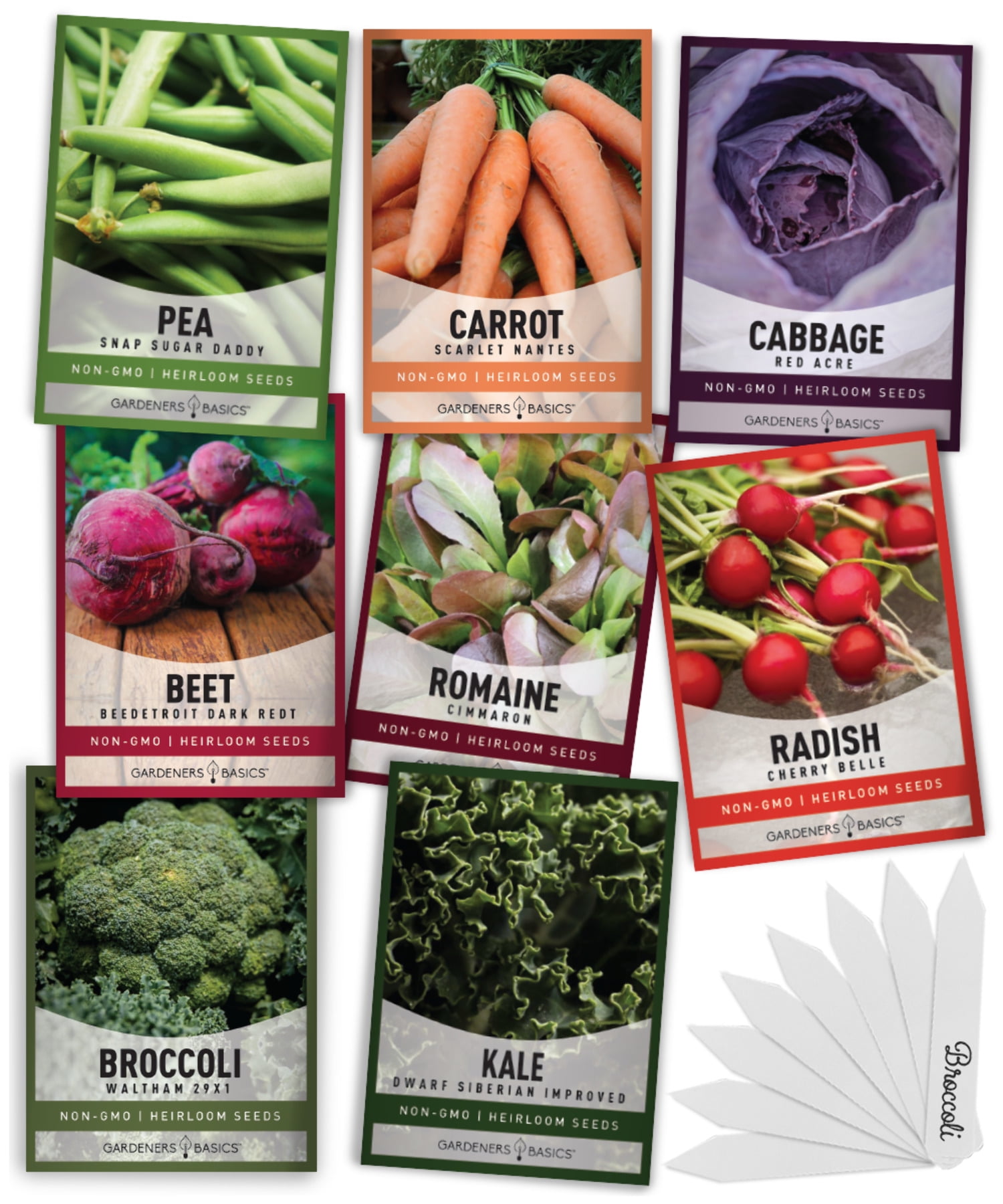 Winter Seed Assortment | 8 Variety Pack - Walmart.com