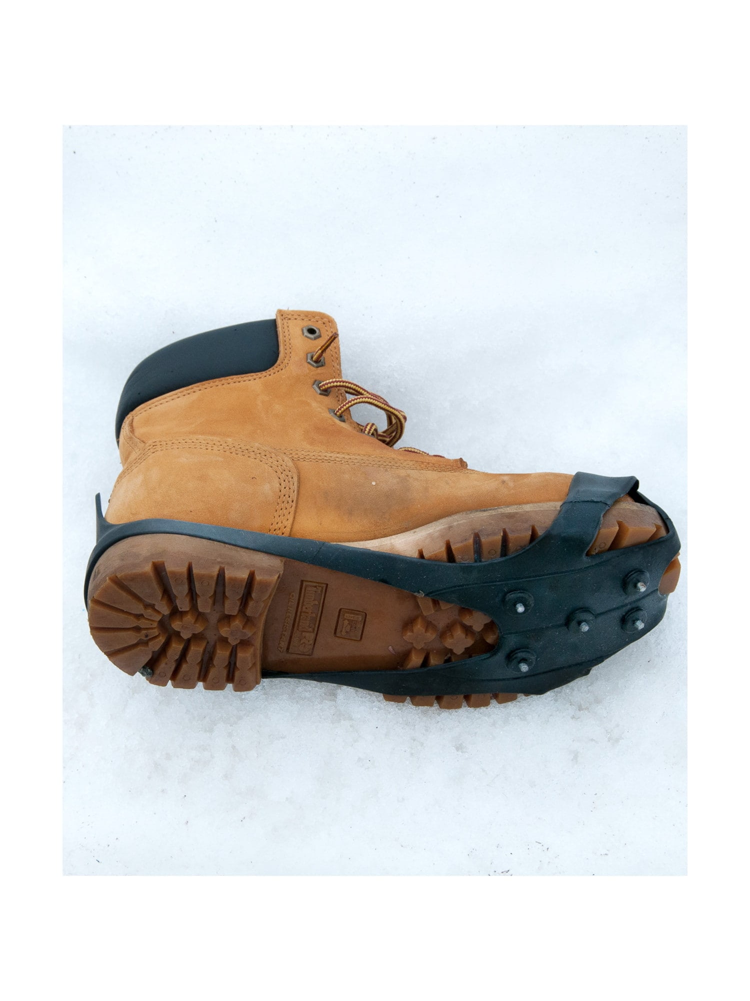 Winter Shoe Ice Treads -Men's Snow Cleat Traction with Steel Spikes, S ...