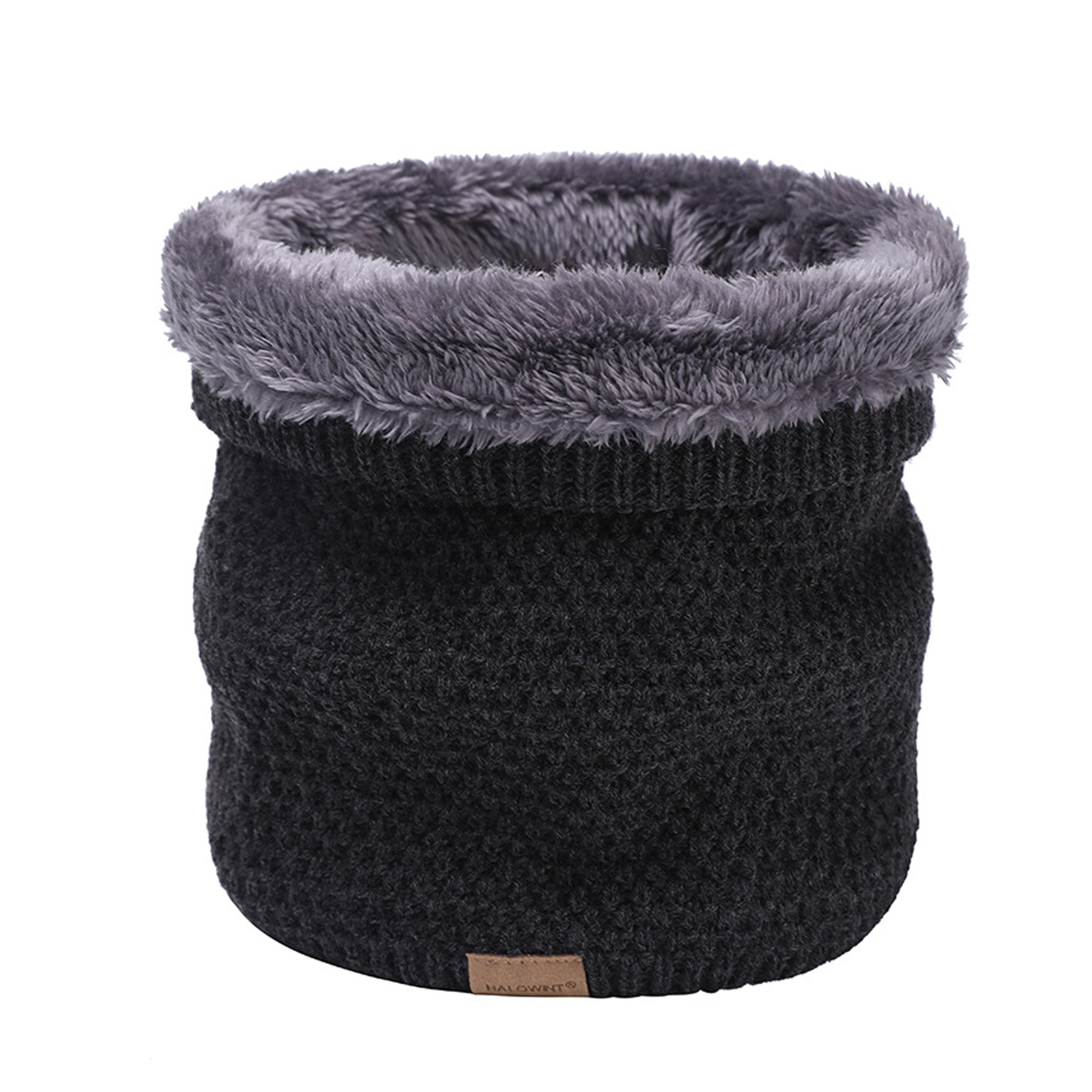 Winter Ski Neck Tube Fleece Warmer Neck Scarf Windproof Scarf for Women ...