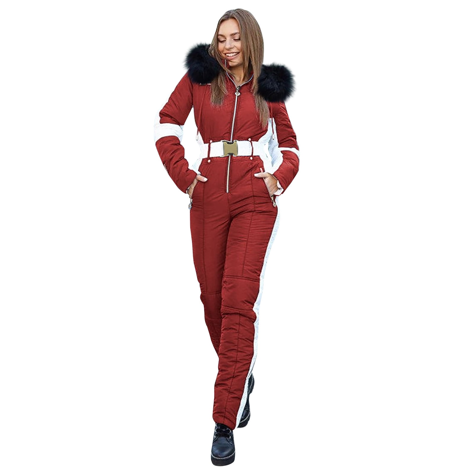 Winter Ski Suits for Women 2024,Women's Snowsuit One Piece Ski Suit ...