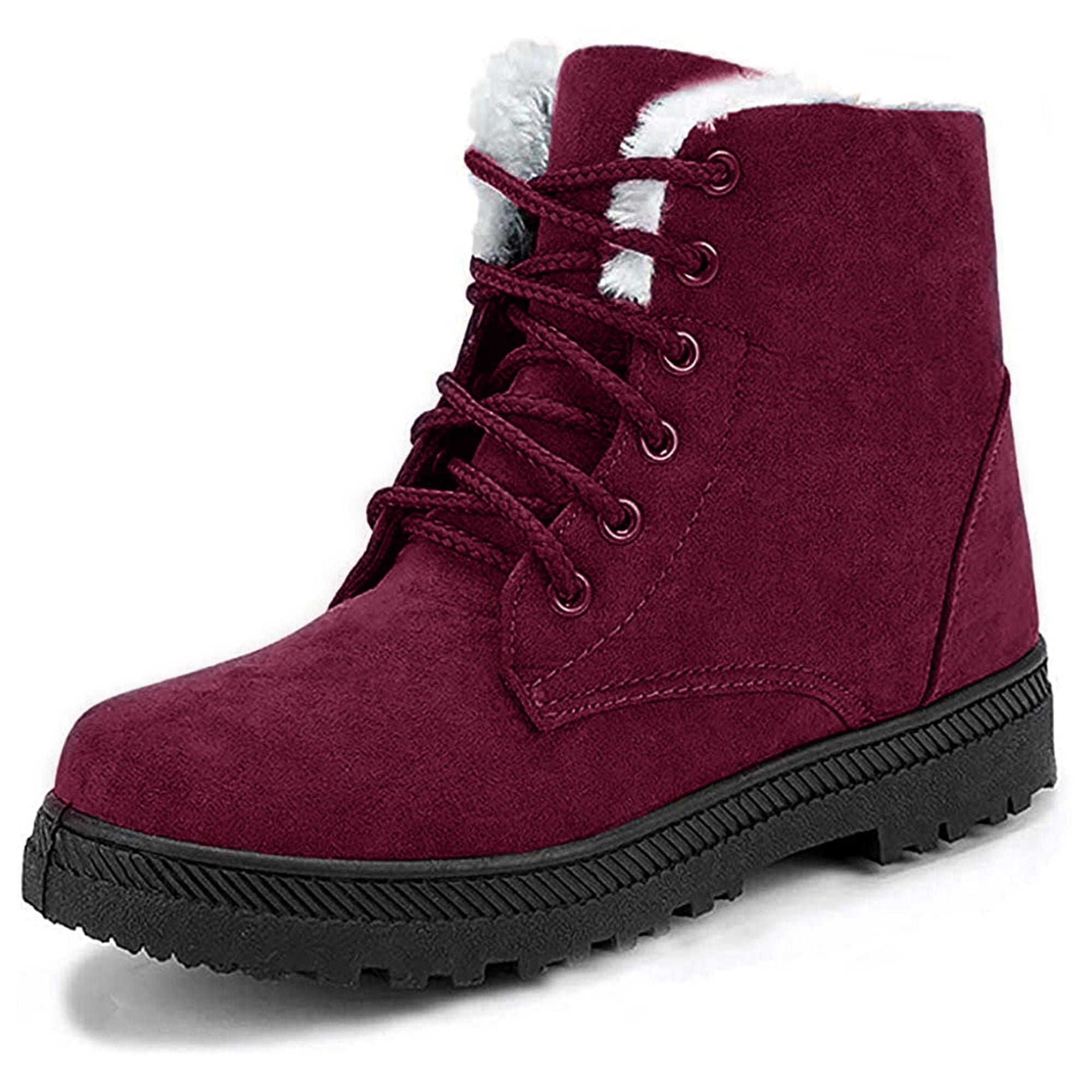 Winter Snow Boots for Women Comfortable Outdoor Anti-Slip Ankle Boots ...