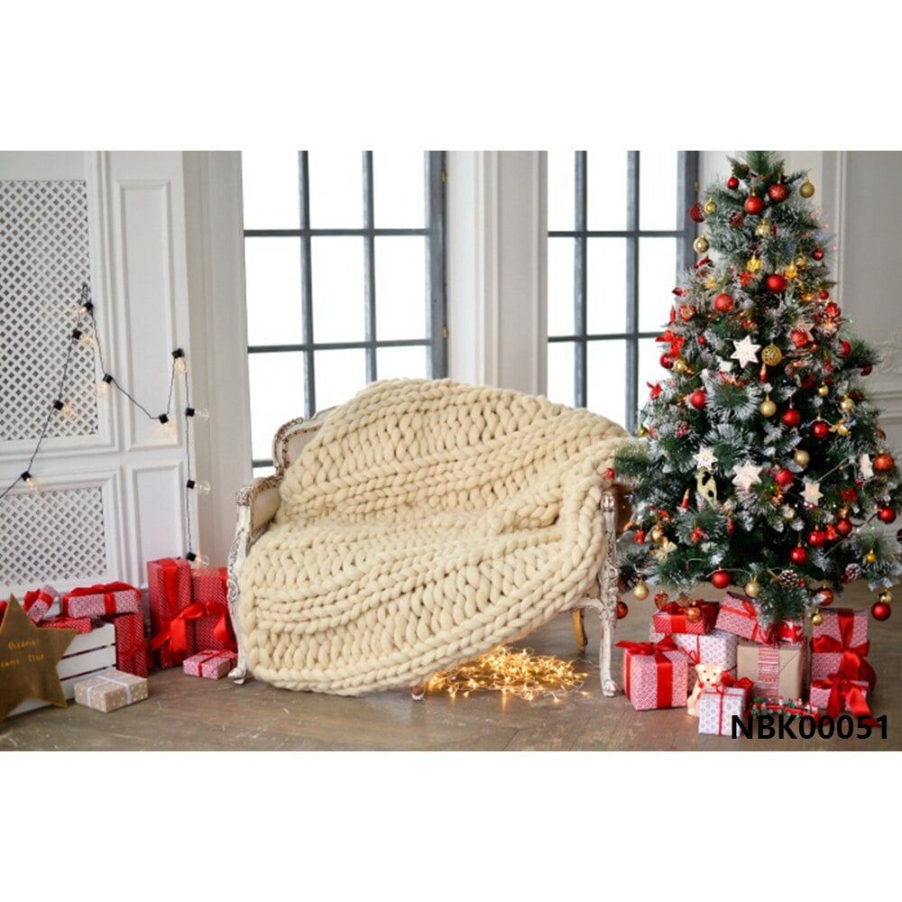 Winter Snow Christmas Photocall Photozone Window Baby Photography ...