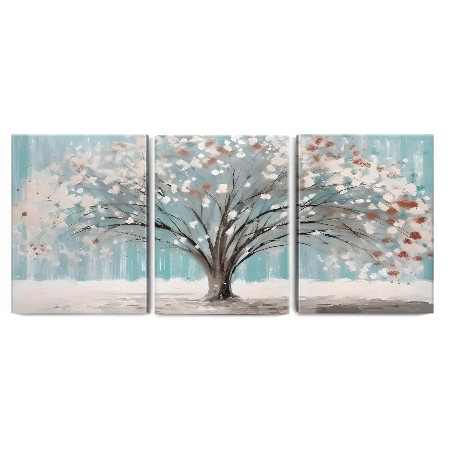 Winter Snow Landscape Wall Art Canvas Prints for Living Room Family ...