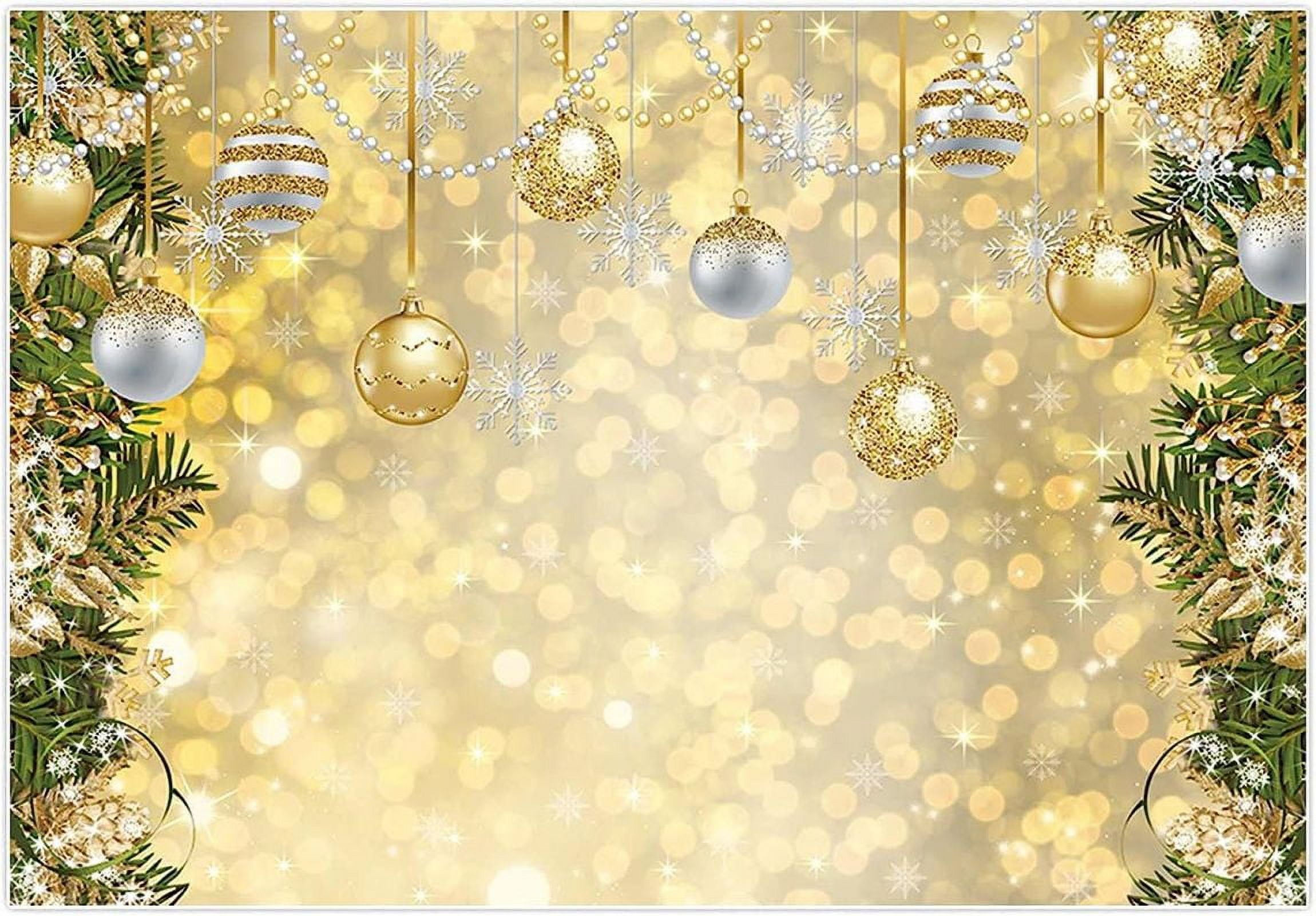Winter Snow Scene Backdrop Family Party ration Background for ...