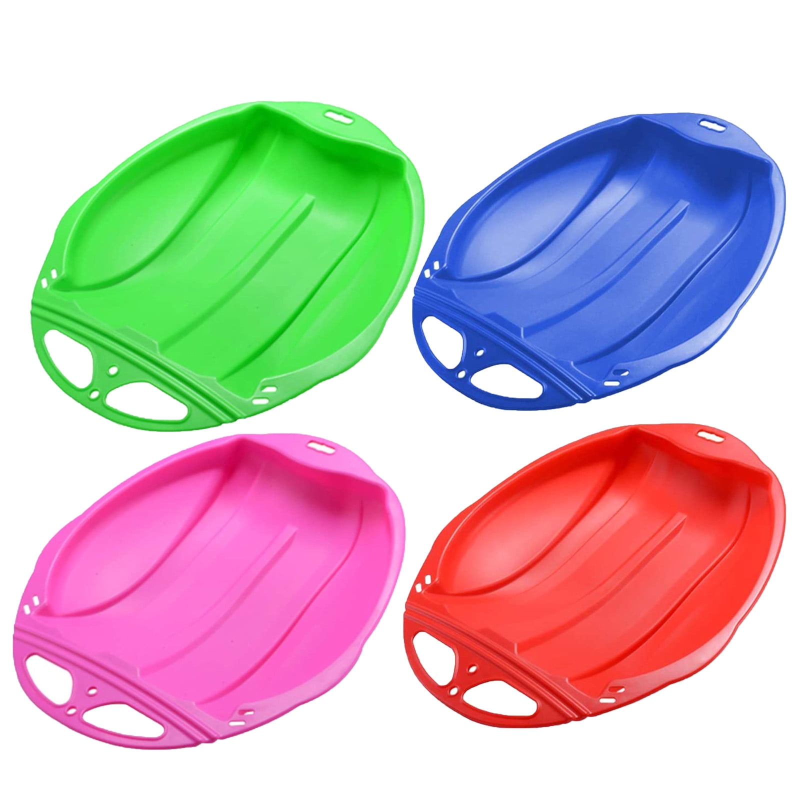 Winter Snow Sleds for Kids and Adult, 35 Inch Downhill Sprinter Heavy ...