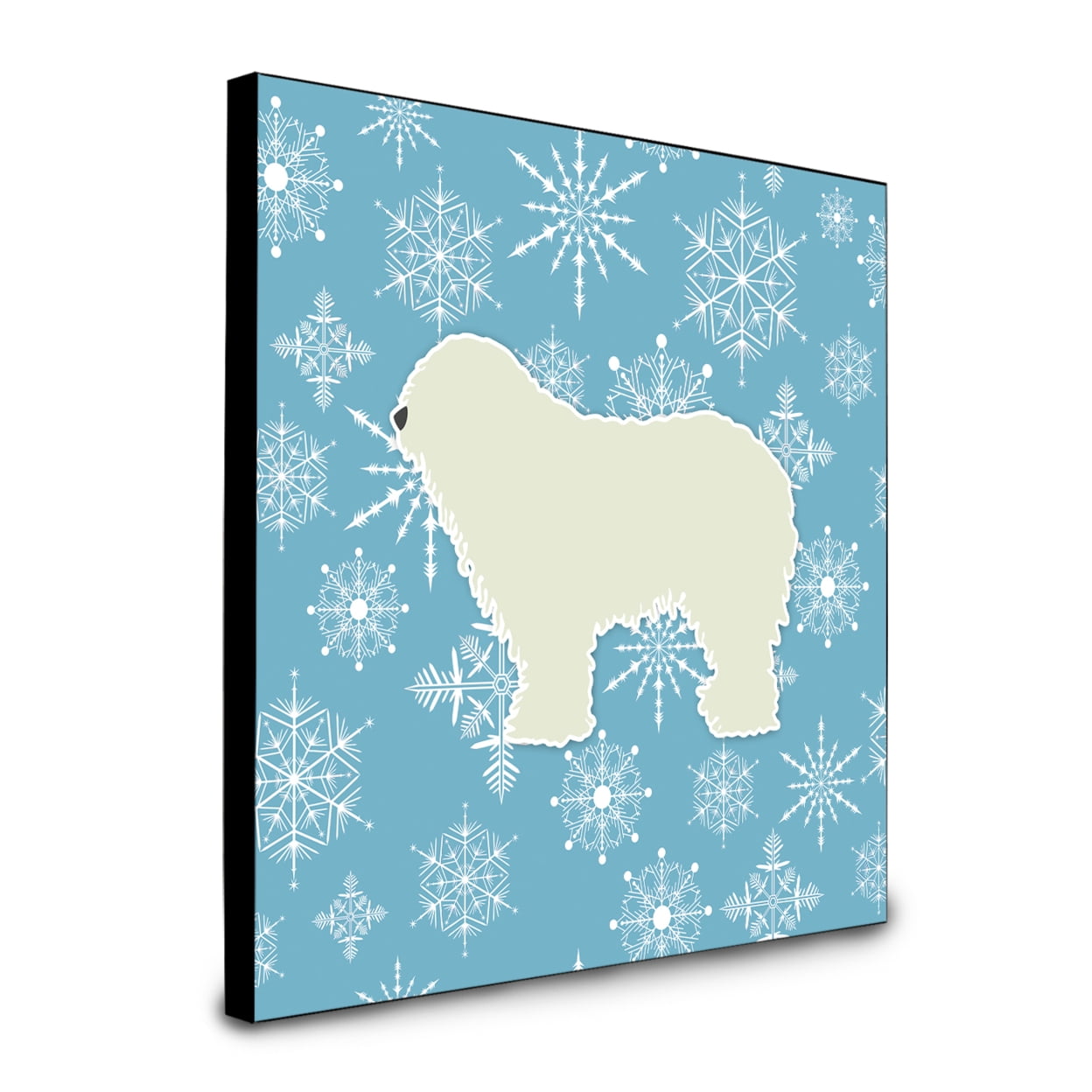 Carolines Treasures BB3555UP88 8 x 8 x 0.625 in. Winter Snowflake ...