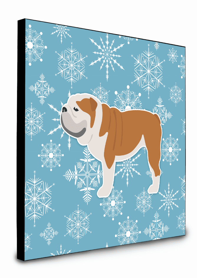 Carolines Treasures BB3562UP88 8 x 8 x 0.625 in. Winter Snowflake ...