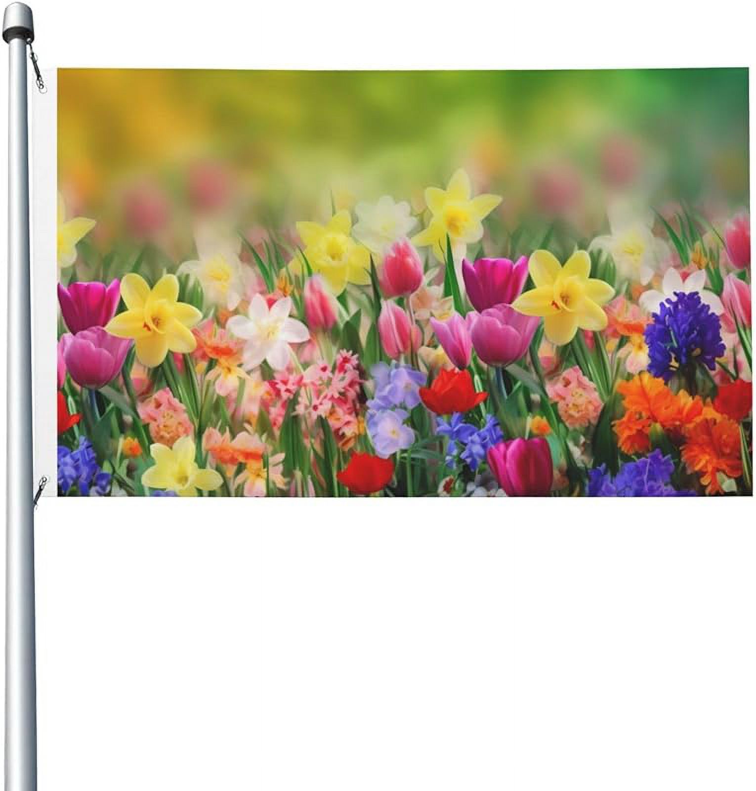 Winter Snowflake Pine Red Christmas Tree Wood Flag, 3x5Ft Polyester ...