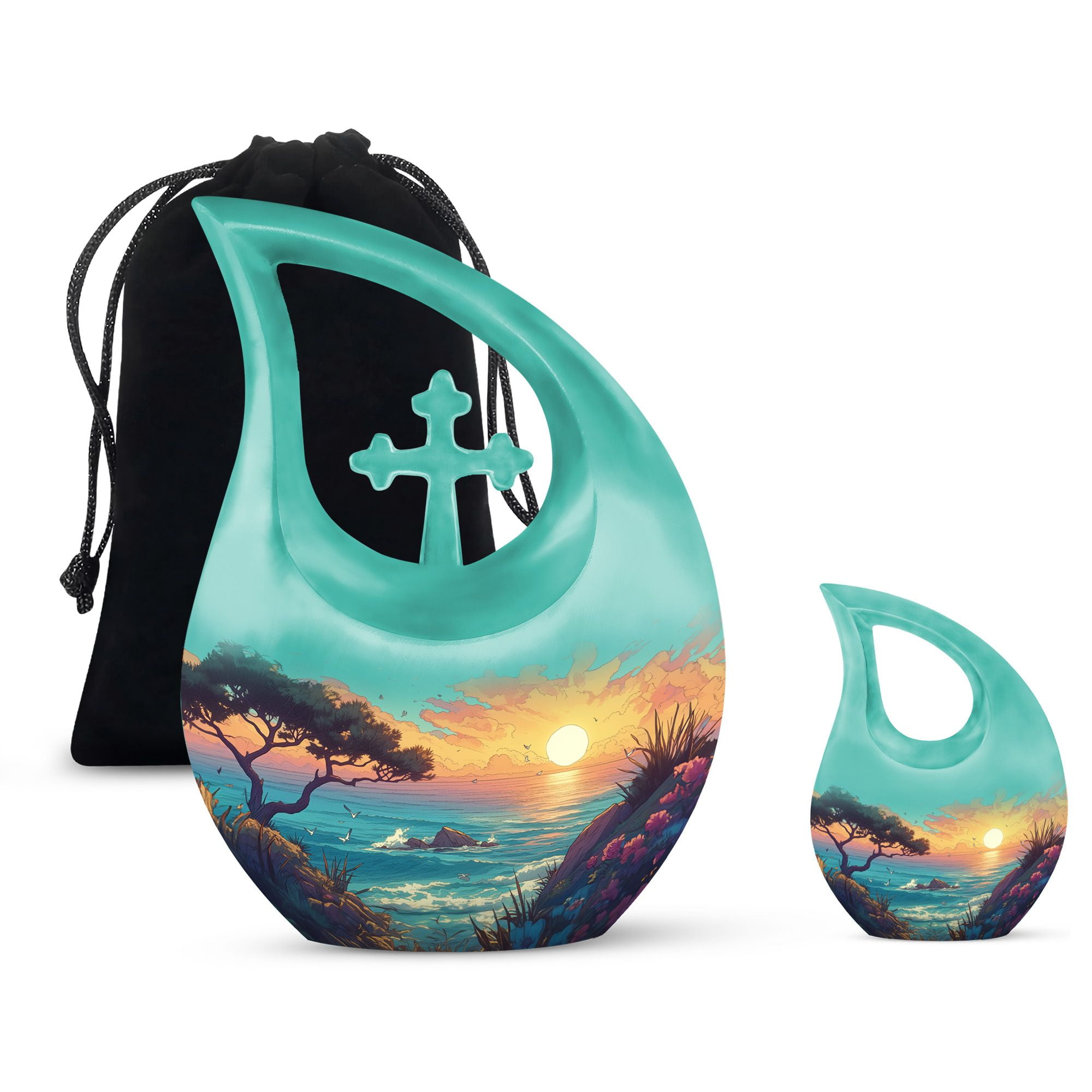 Winter Spirit Urn - Urns For Ashes Adult Mom & Dad - Urns For Ashes For ...