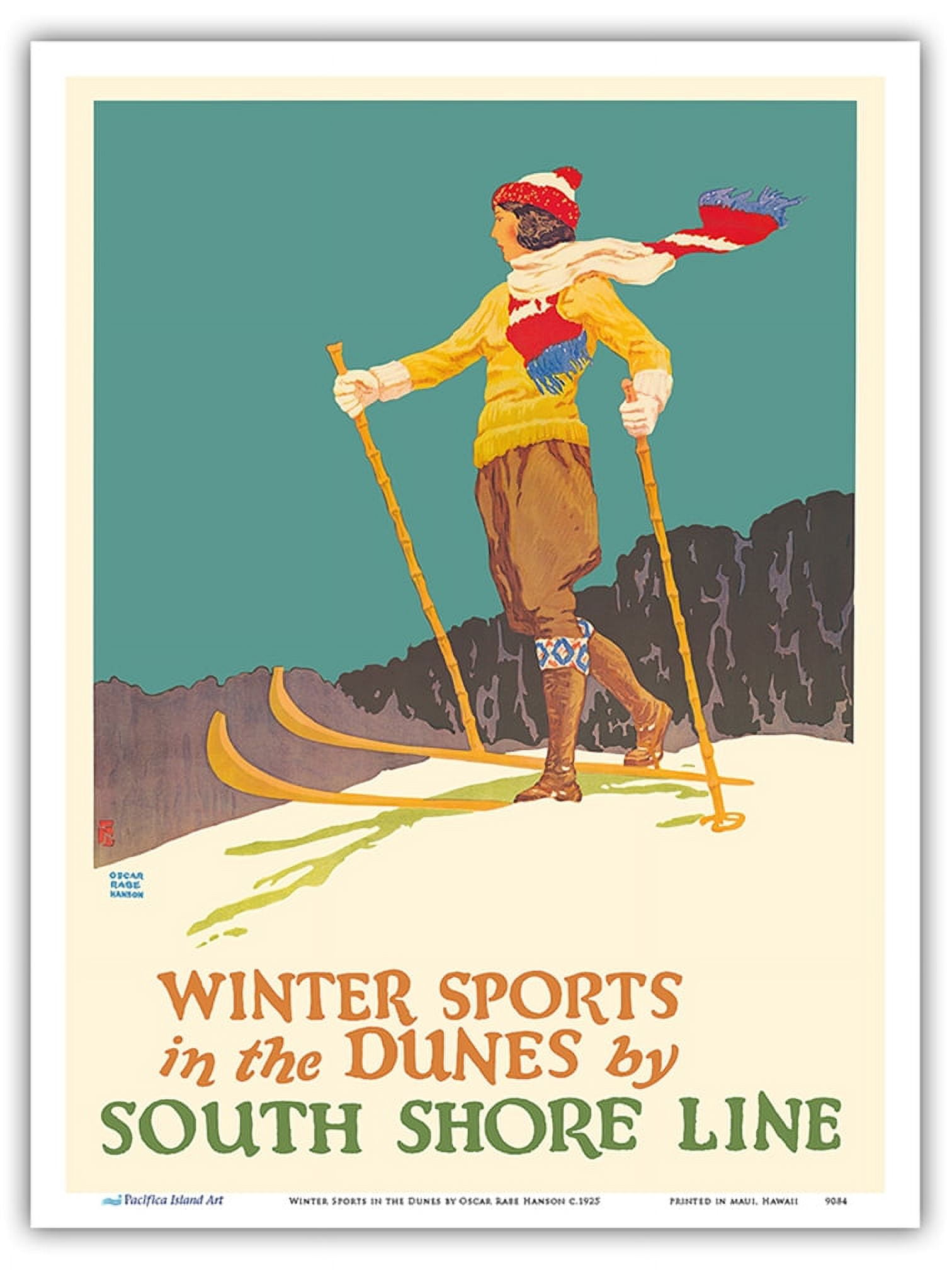 Winter Sports in the Dunes - South Shore Line - Chicago Lake Shore ...