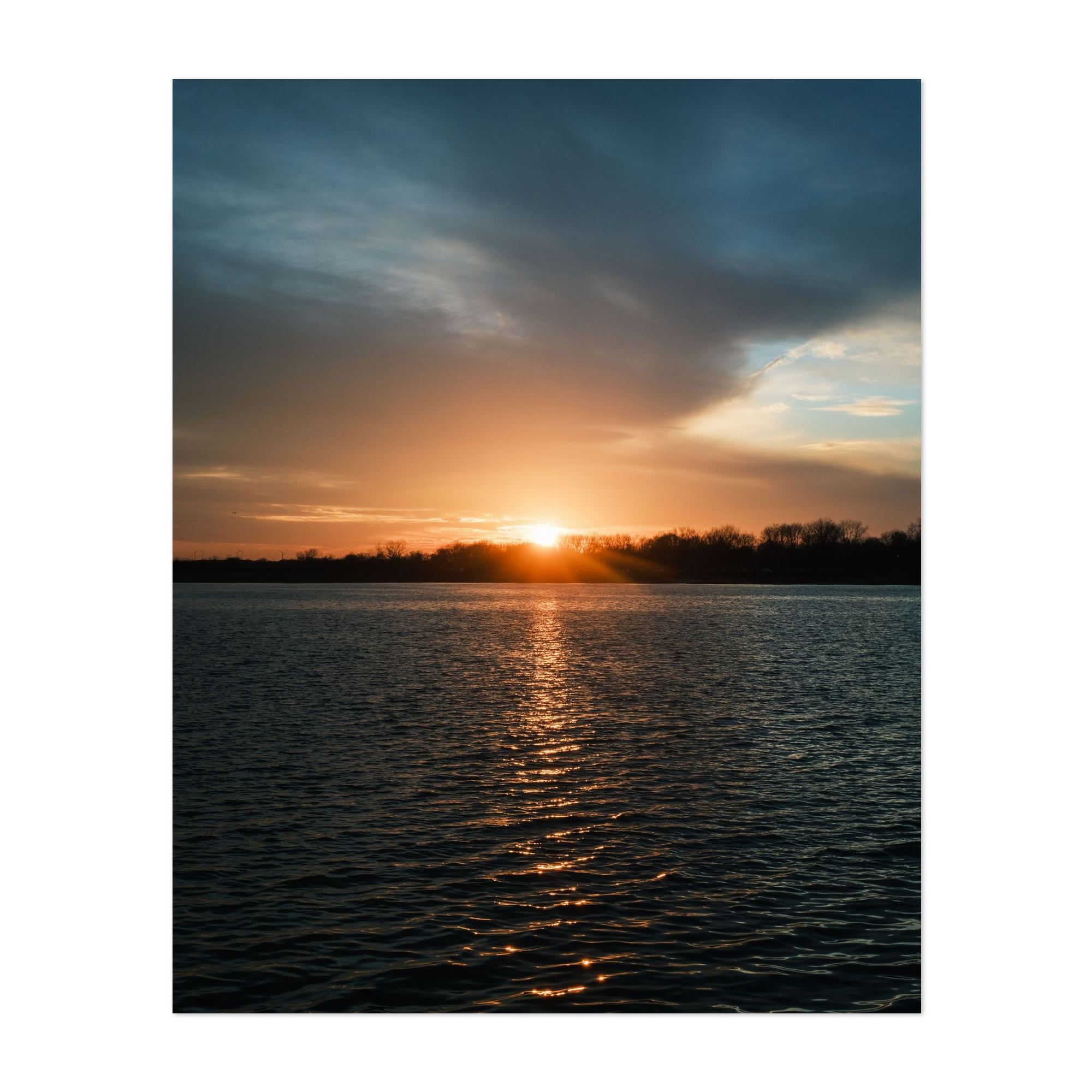 Winter Sunset from Canarsie Pier, Brooklyn - Brooklyn New York ...