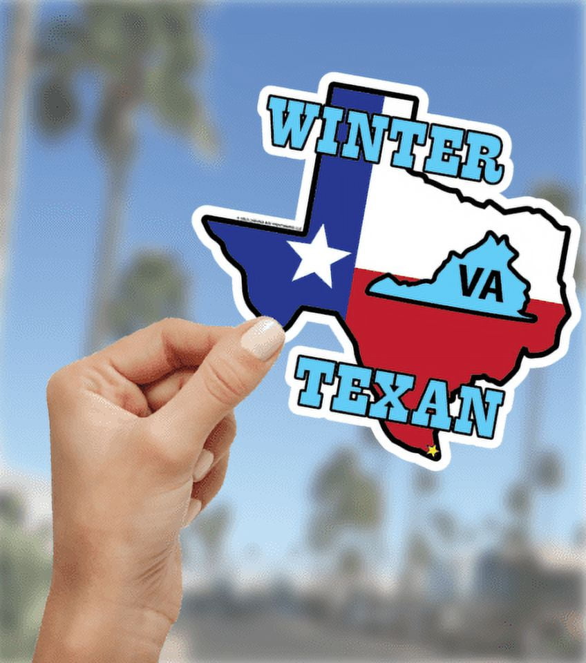 Winter Texan Decal - Virginia - Walmart.com