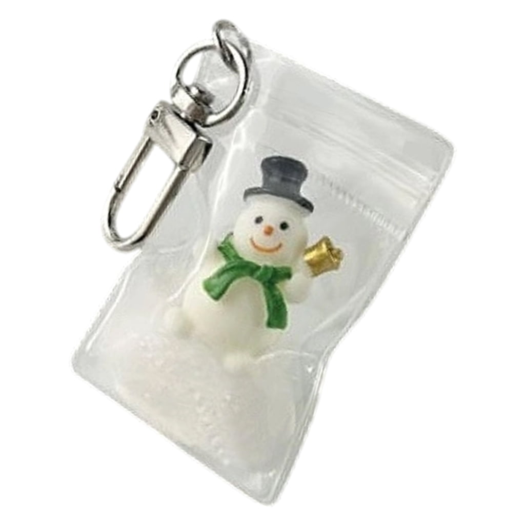 Winter Themed Packing Snowman Key Accessory Plastic/Resin Texture for ...