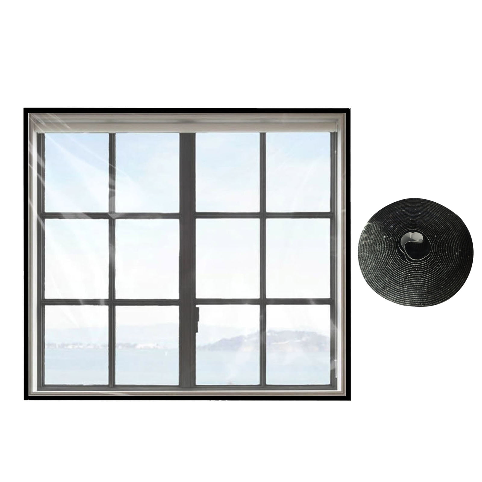 Winter Thermal Curtain Winter Insulated Curtain Transparent Thermal ...