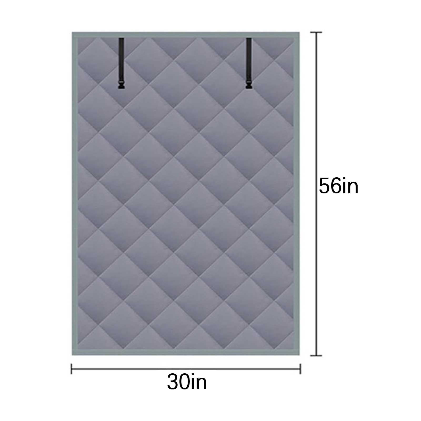 Winter Thermal Insulated Window Curtain, 3-Layer Insulation Blanket ...