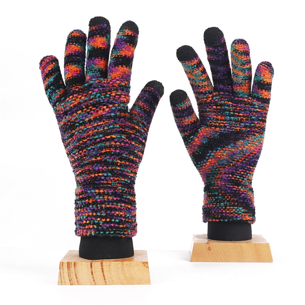Winter Touchscreen Gloves for Women Warm with Screen Fingers Texting ...
