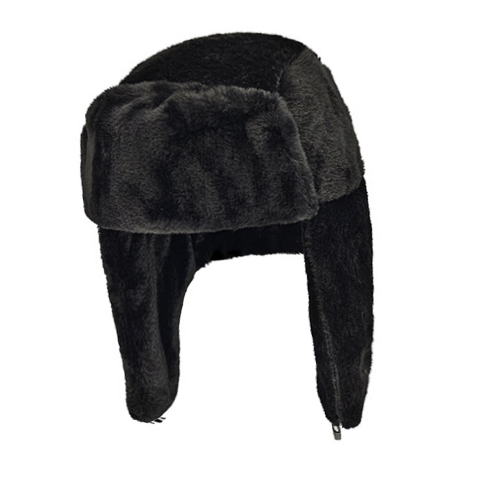 Winter Trapper Hats Ear Flaps Snow Winter Warm Hat for Men Motorcycle ...