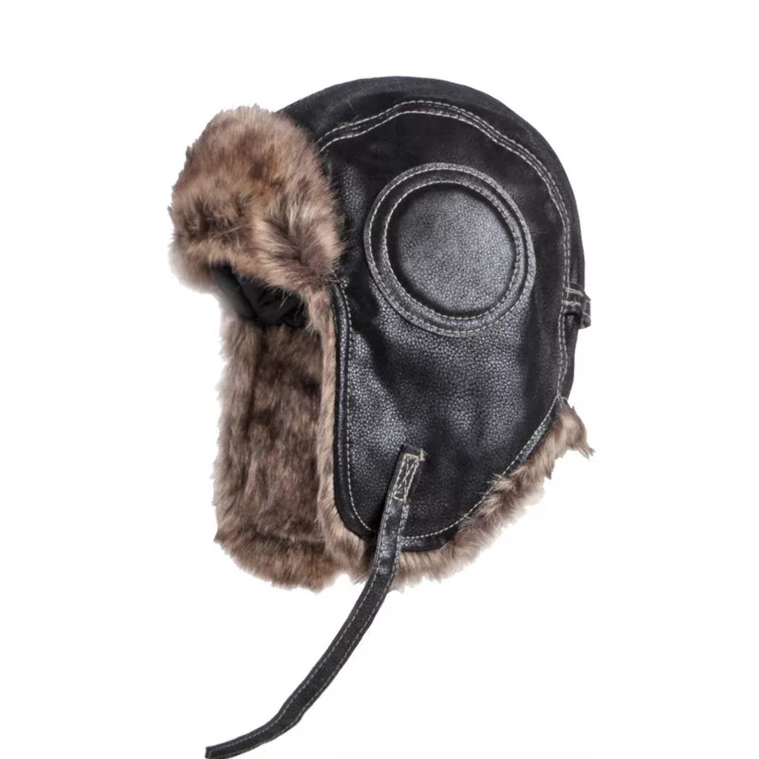 Winter Ushanka Hat Men Women's Pilot Aviator Bomber Trapper Hat Faux ...