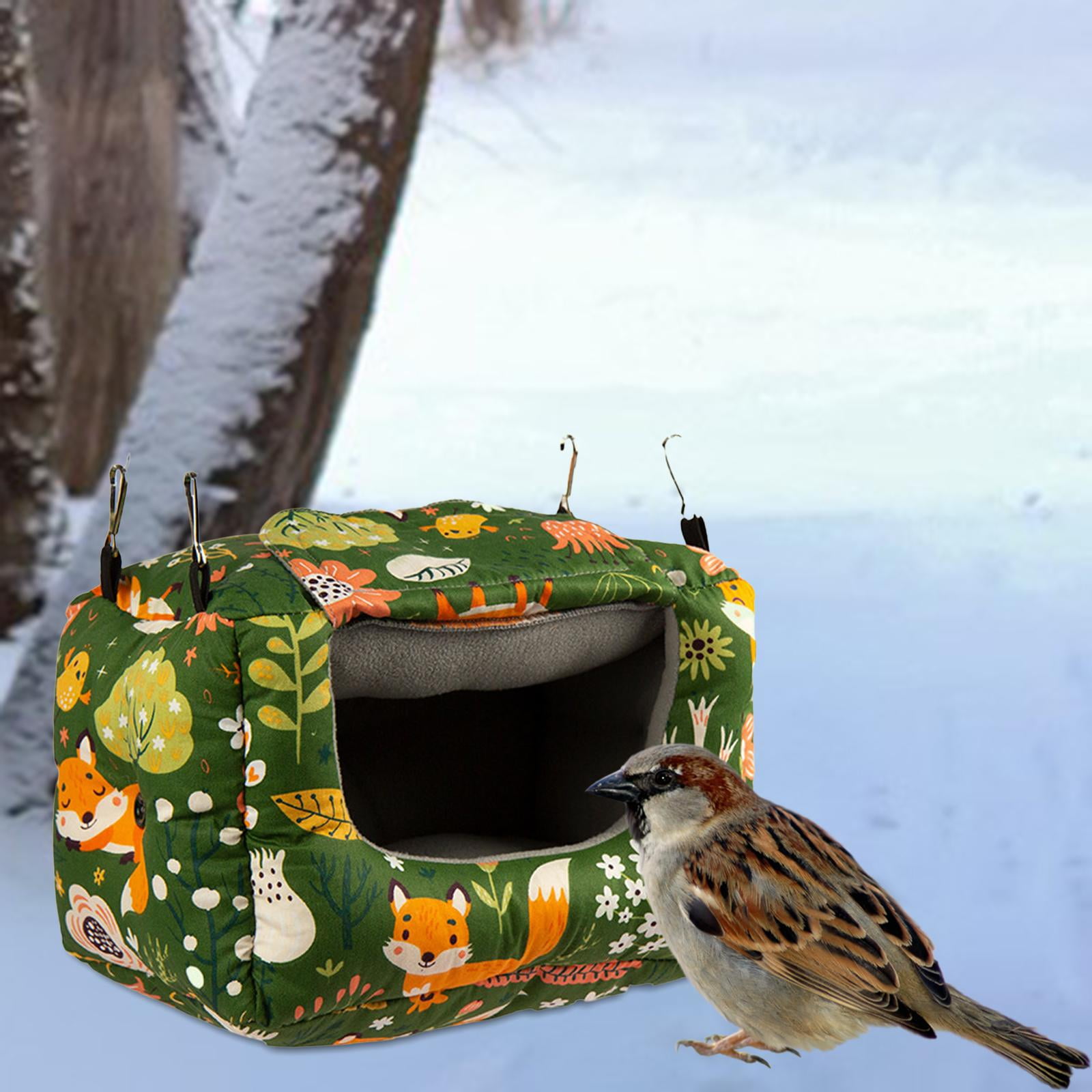 Winter Warm Bird Nest Comfortable Parrot Shed Sleeping Bed Hideaway ...