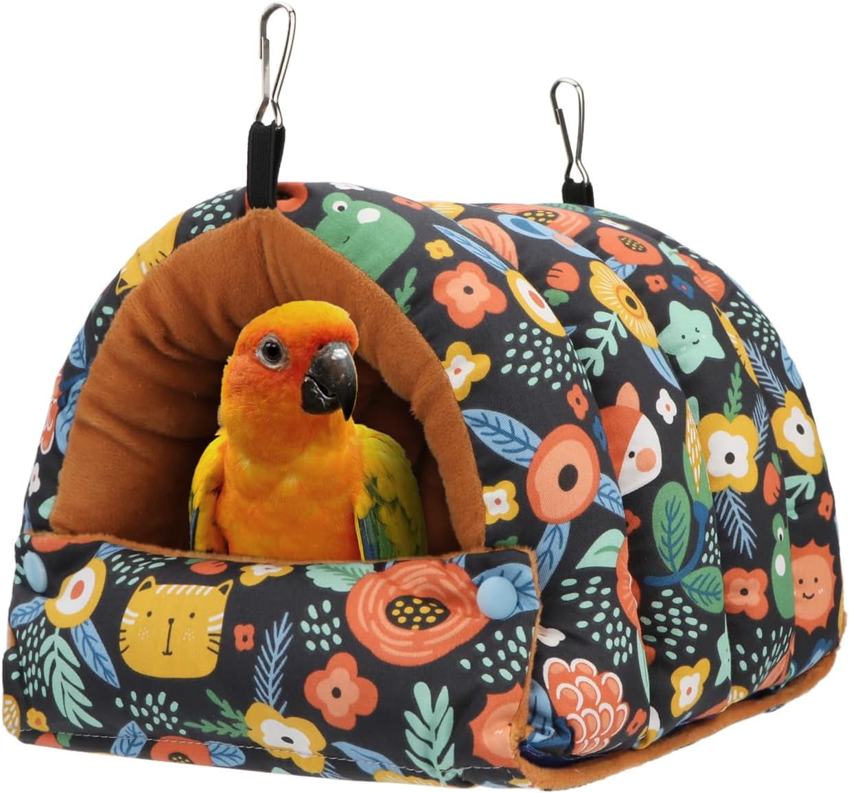 Winter Warm Bird Nest House, Hanging Parrot Hammock for Budgies ...